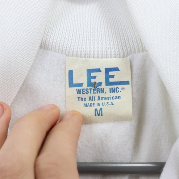 Lee | Jackets & Coats | 8s Lee Western Mens Medium Satin Bomber Jacket ...